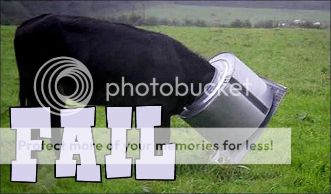 FARK.com: (3838969) Cow gets head stuck in washing machine. The Sun is ...