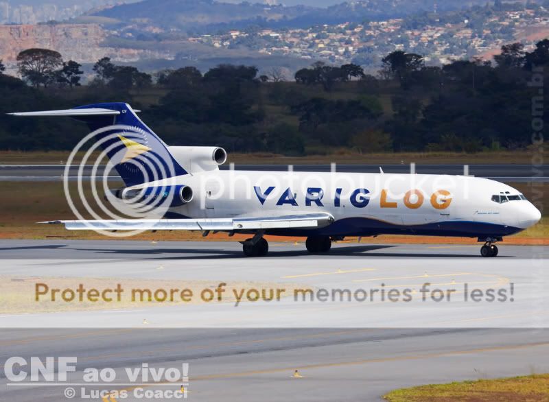 Boeing 727-200F Varig Log | CNF ao vivo!
